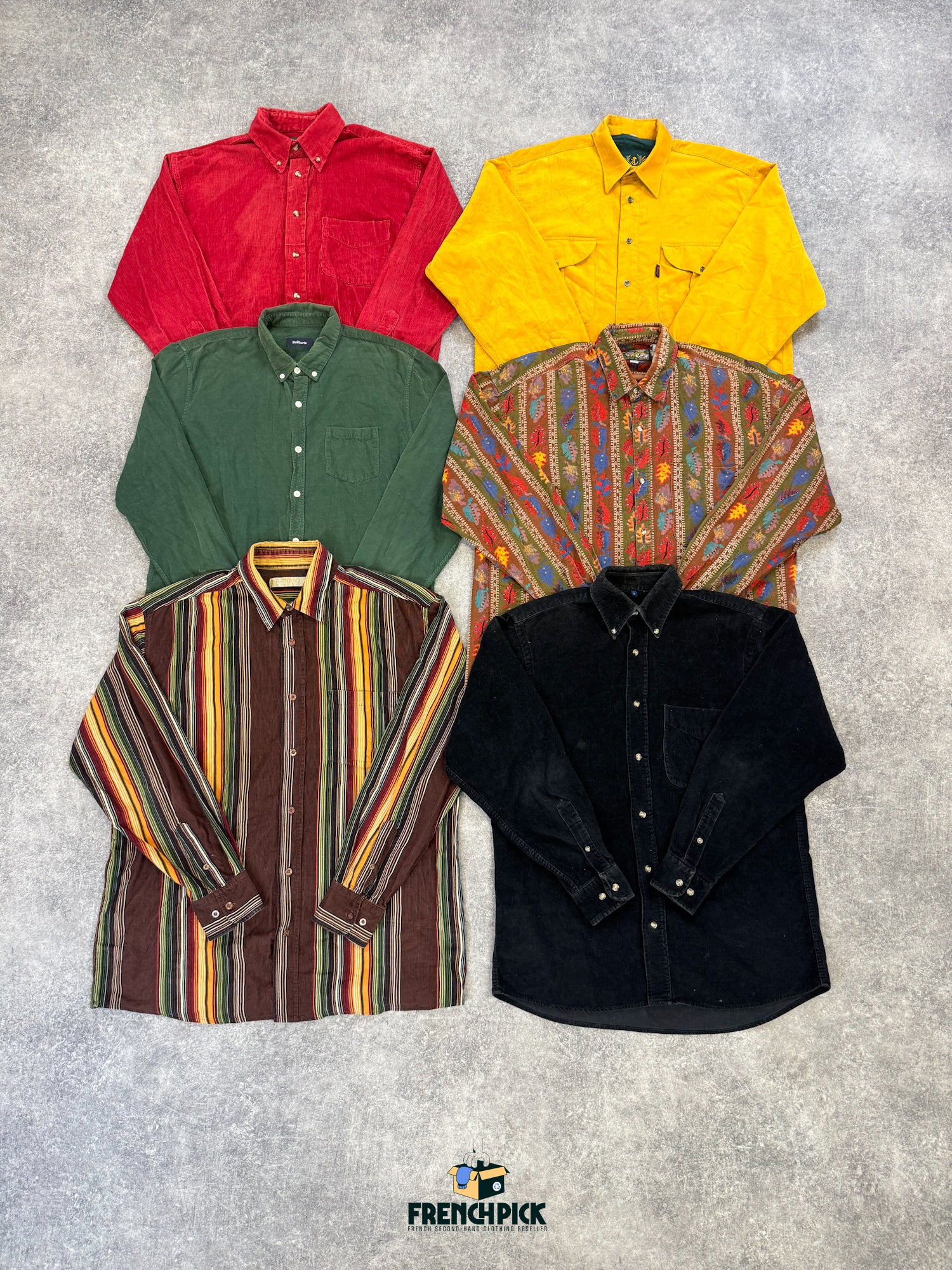 Used Velvet Shirts | Second Hand Clothing Wholesaler – French Pick