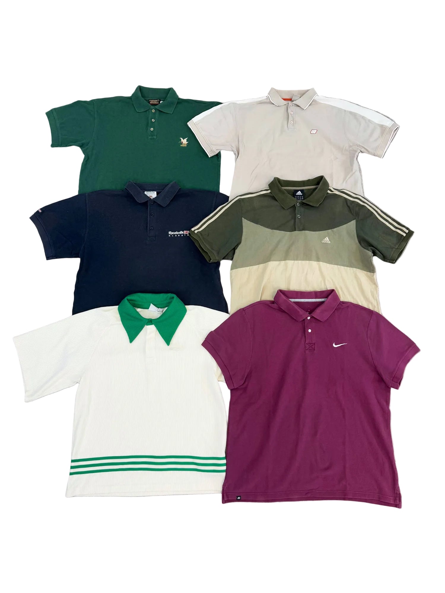 Polos années 80's 90's d'occasion | Grossiste vêtements de seconde main ...